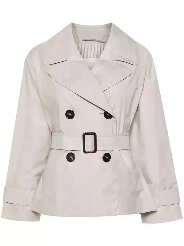Max Mara Double-breasted Trench Coat - Neutrals