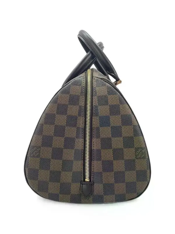 LOUIS VUITTON 2005 Damier Ebène Riviera Tote Bag - Brown