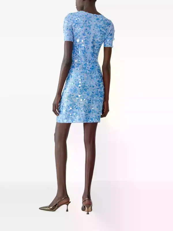 Carolina Herrera Paillette-embellished Mini Dress
