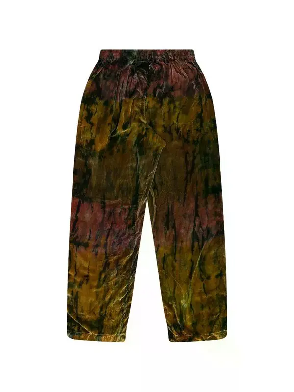 DENIM TEARS Tie-dye Velour Track Pants