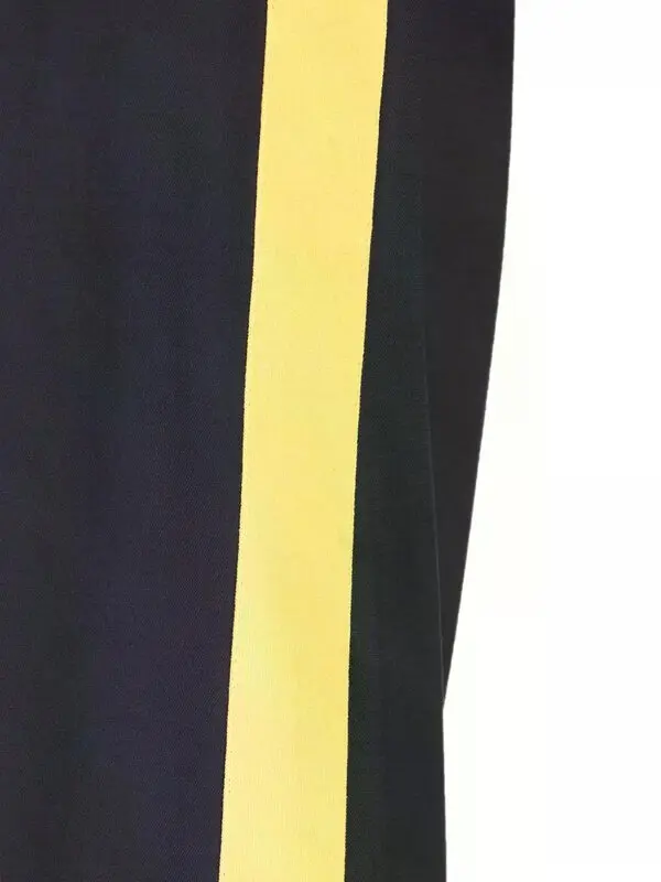 Loewe Side-stripe Pressed-crease Trousers - Blue