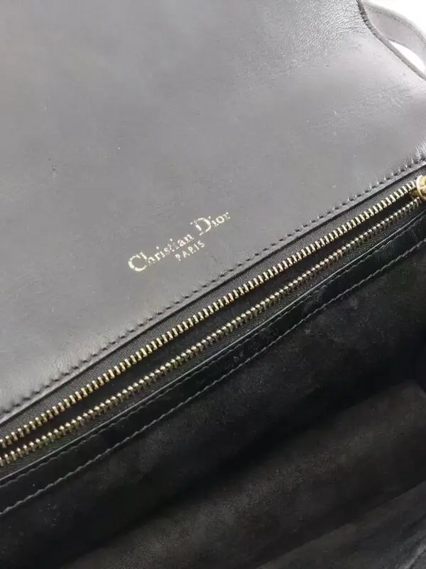 Dior 2000s Diorama Studded Shoulder Bag