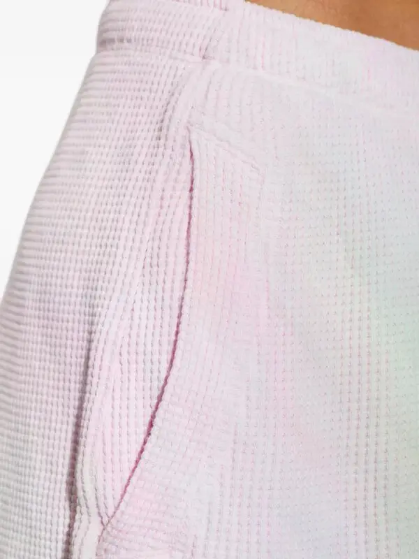 American Vintage Waffle-knit Cotton Shorts