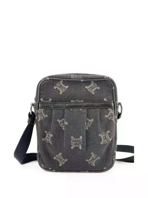 Celine 2010s Macadam Shoulder Bag