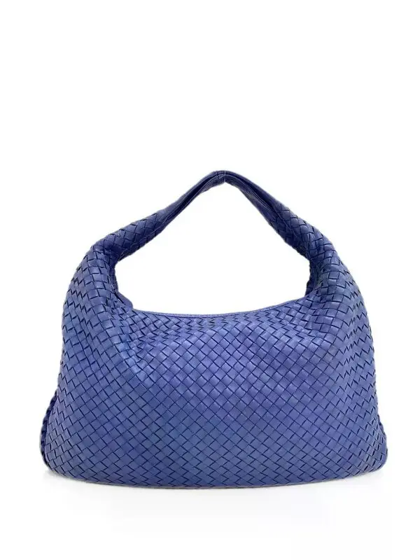 Bottega Veneta 2010s Intrecciato Tote Bag - Blue