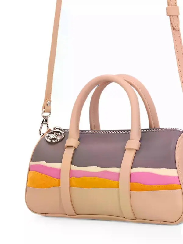 Longchamp X Caroline Hélain Small Patchwork Holdall Bag