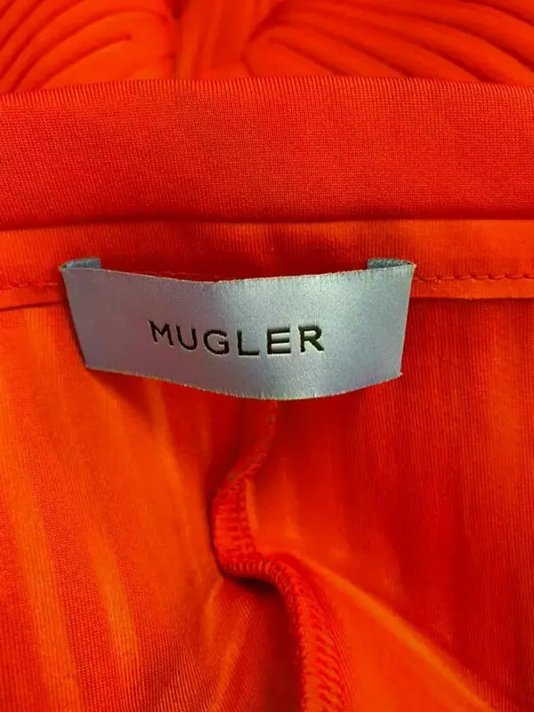 MUGLER Ribbed Cycling Shorts