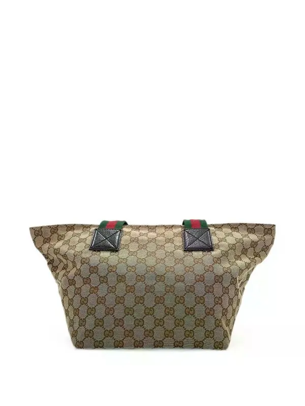Gucci 2000s Sherry Line Gg Supreme Tote Bag