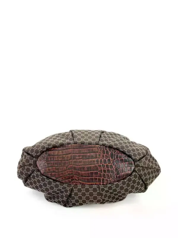 Celine 2000s Macadam Pattern Handbag
