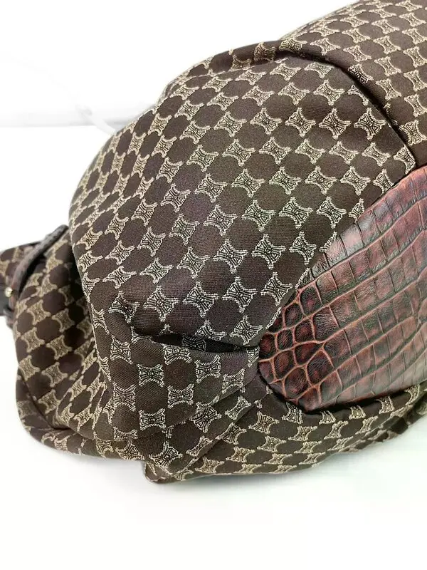 Celine 2000s Macadam Pattern Handbag