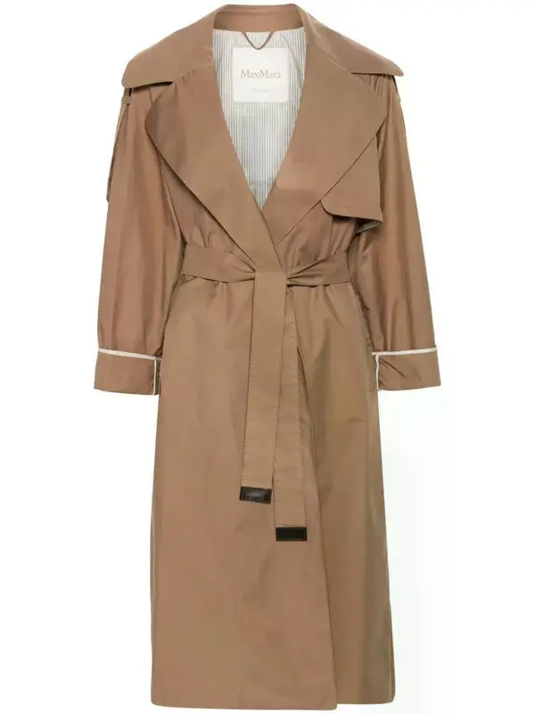 Max Mara Utrench Belted Coat - Brown