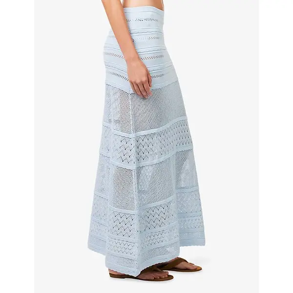Devon Windsor Yasmin Knitted Maxi Skirt
