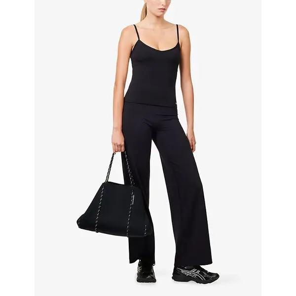 TALA Logo-print Stretch-modal Vest Top