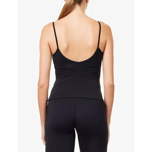 TALA Logo-print Stretch-modal Vest Top