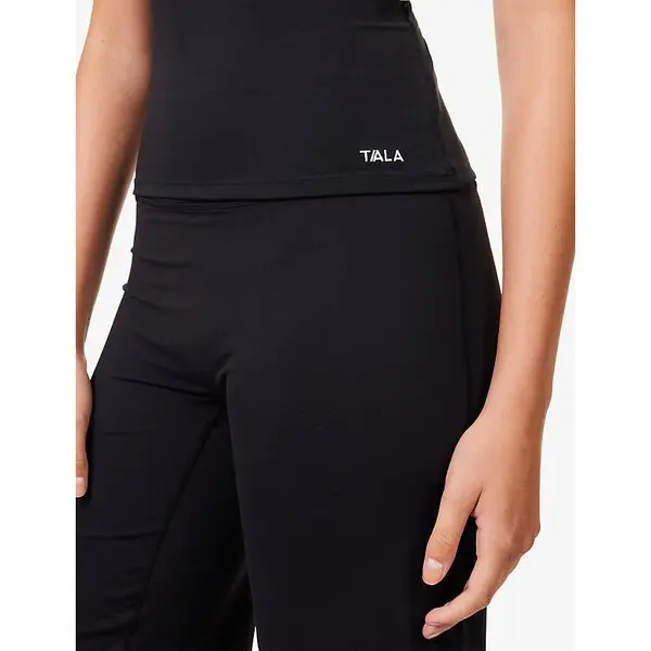 TALA Logo-print Stretch-modal Vest Top