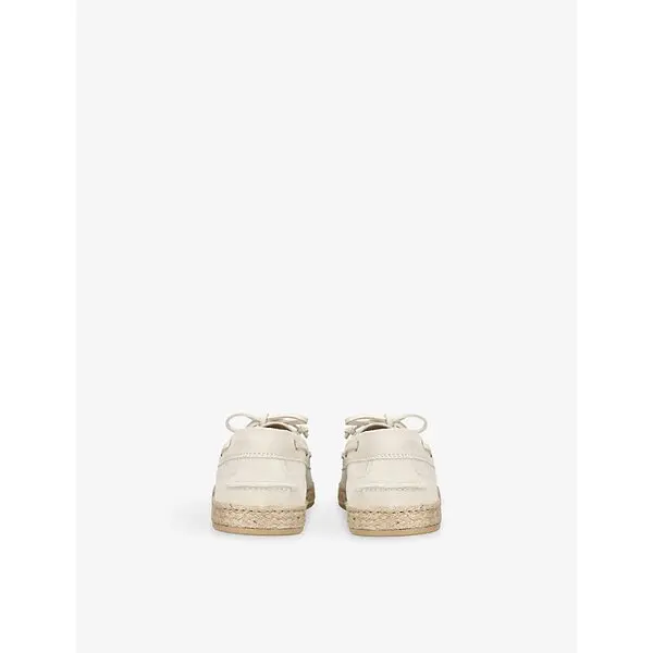 Brunello Cucinelli Suede Lace-up Boat Shoes