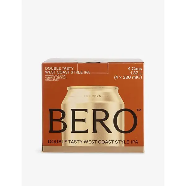 BERO Double T West Coast Ipa 330ml X 4 - One-color
