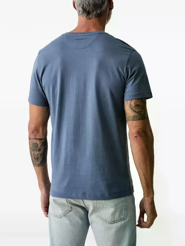 HACKETT LONDON Logo-embroidered T-shirt