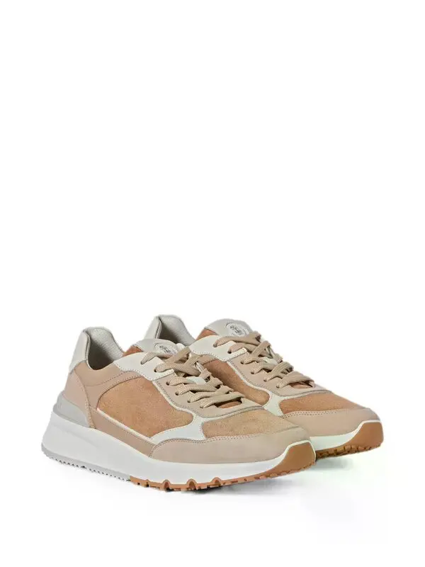Brunello Cucinelli Nubuck And Suede Runners