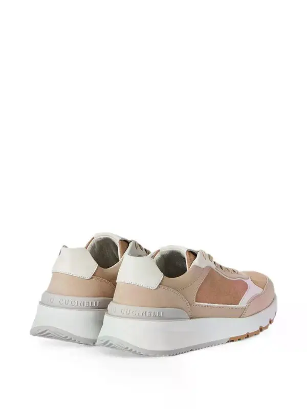 Brunello Cucinelli Nubuck And Suede Runners