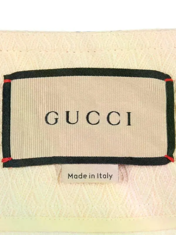 Gucci 2010s Horsebit Wool Skirt