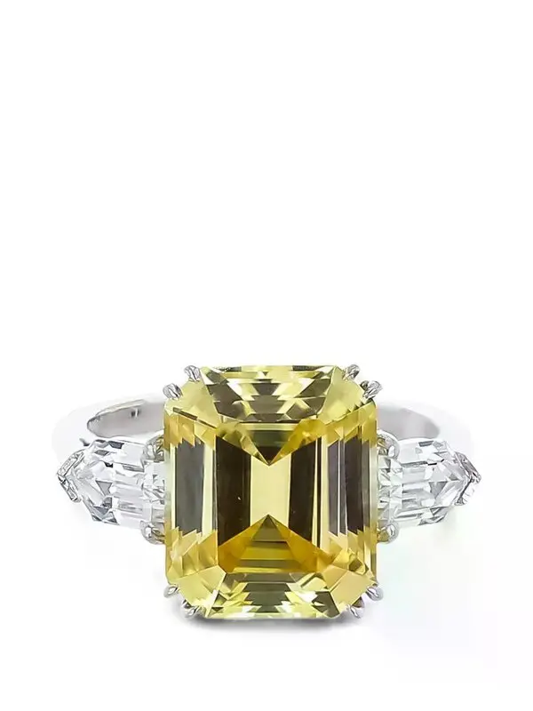 FANTASIA BY DESERIO Emerald-cut Ring