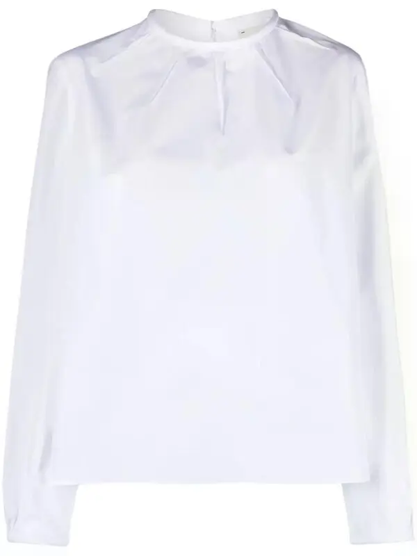 Fendi Cotton-poplin Blouse - White