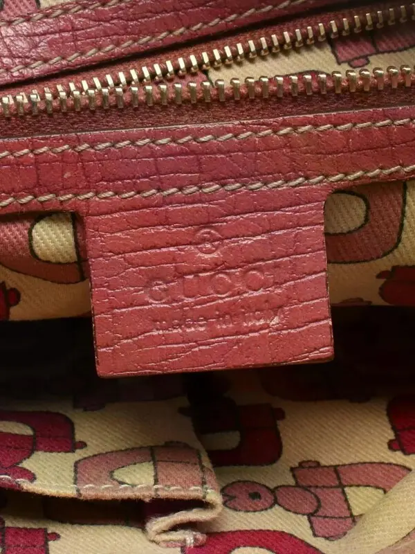 Gucci 2000s Gg Canvas Charm Shoulder Bag