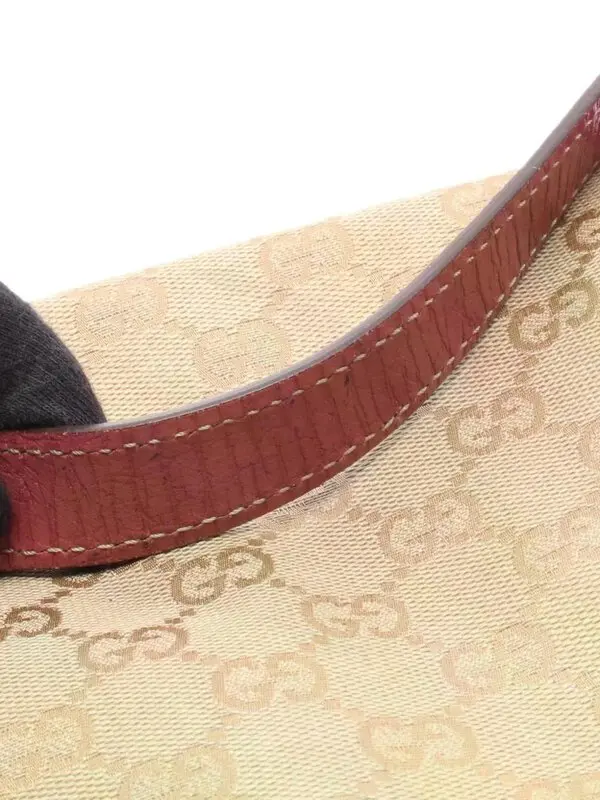 Gucci 2000s Gg Canvas Charm Shoulder Bag