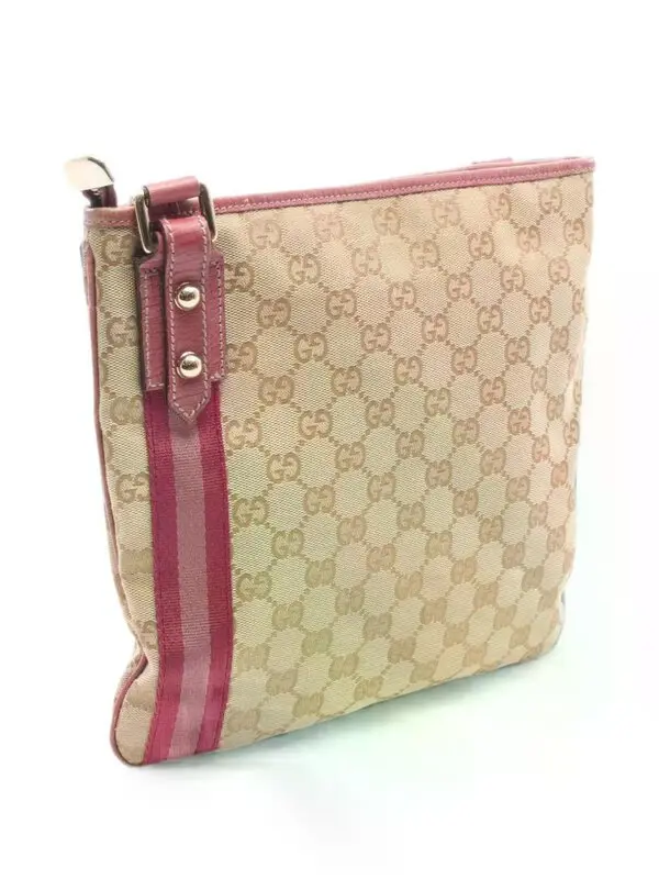 Gucci Gg Canvas Charm Shoulder Bag