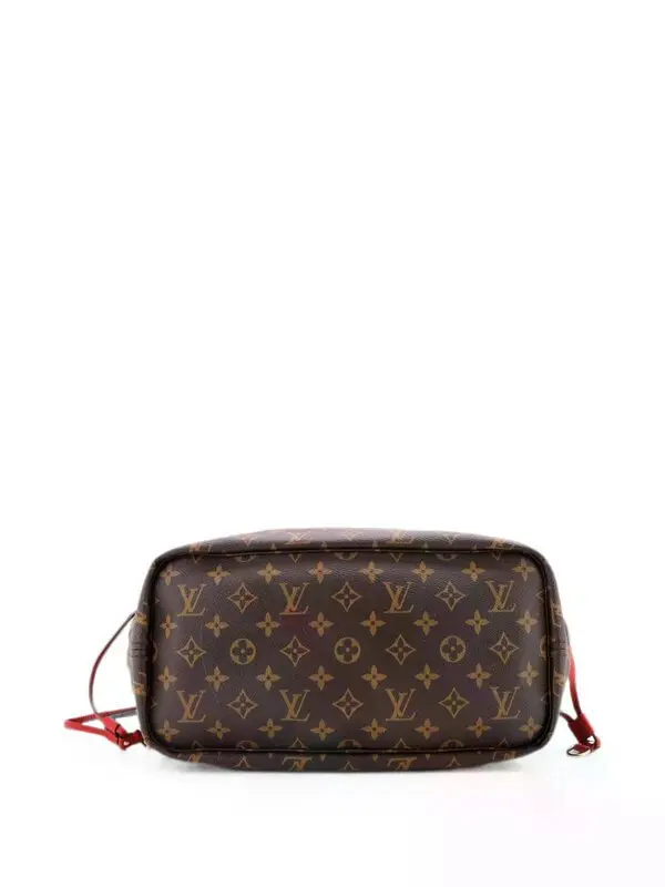 LOUIS VUITTON Neverfull Bandouliere Inside Out Monogram Canvas And Textile Mm Tote Bag - Brown