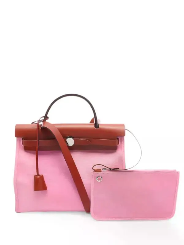 Hermès 2010s Herbag Zip Pm Tote Bag