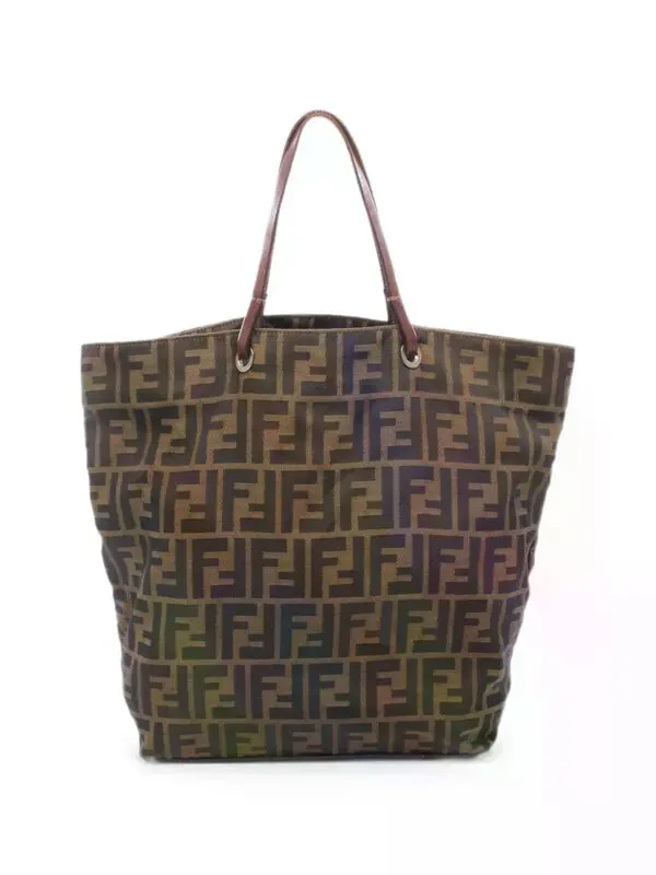 Fendi 2000s Zucca-pattern Tote Bag