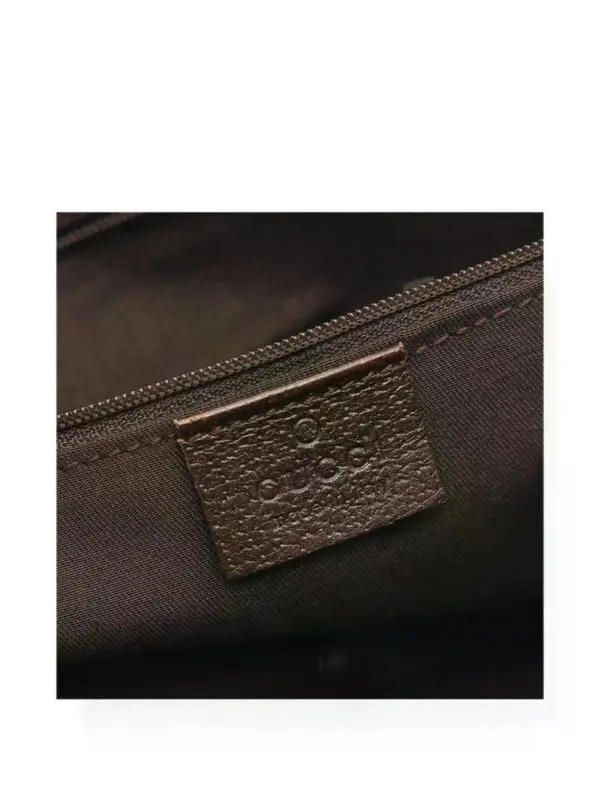 Gucci 2000s Horsebit Gg Canvas Tote Bag