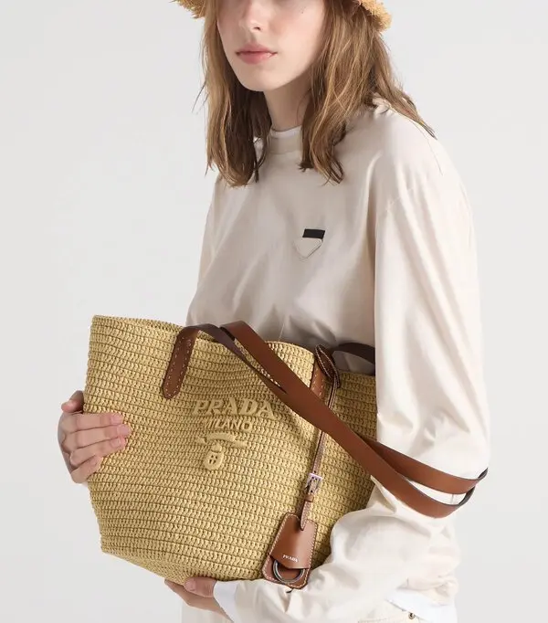 Prada Crochet Tote Bag