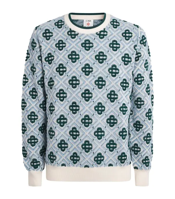 Casablanca Wool Monogram Sweater