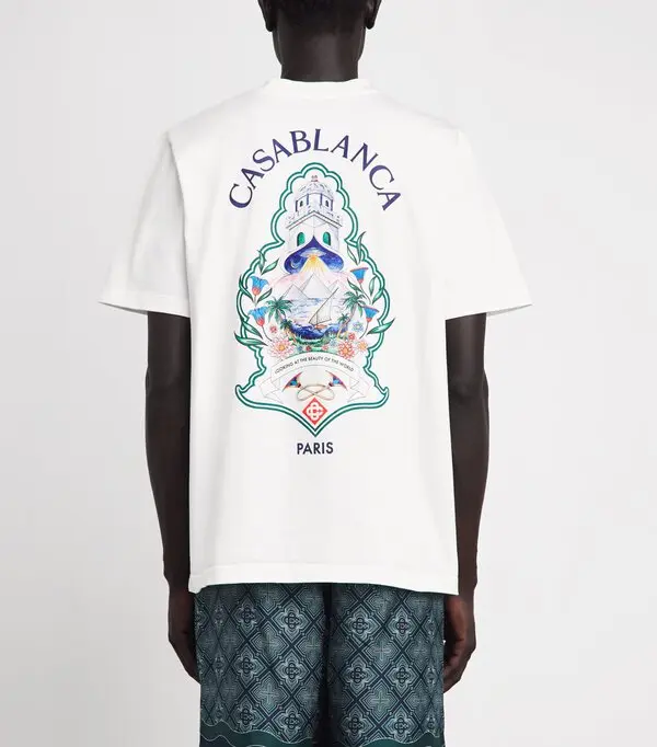 Casablanca Organic Cotton Hotel Emblem T-shirt