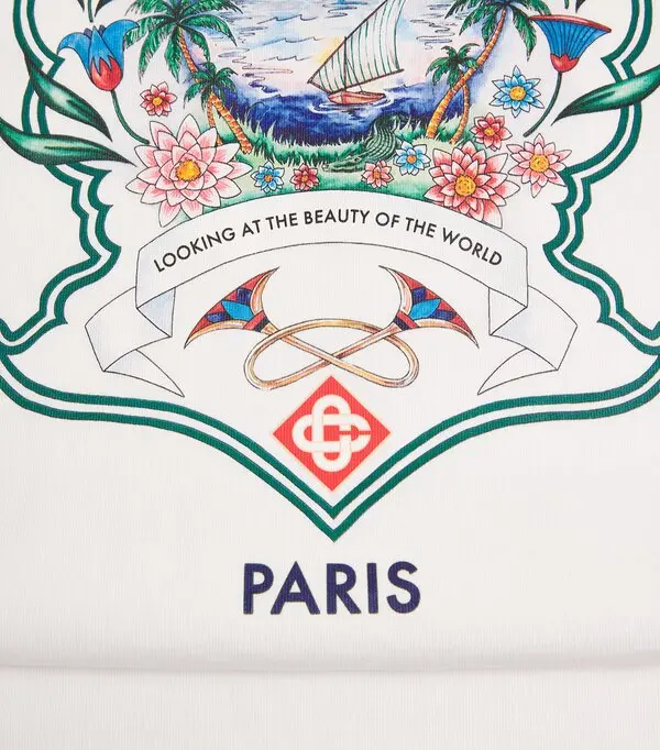 Casablanca Organic Cotton Hotel Emblem T-shirt