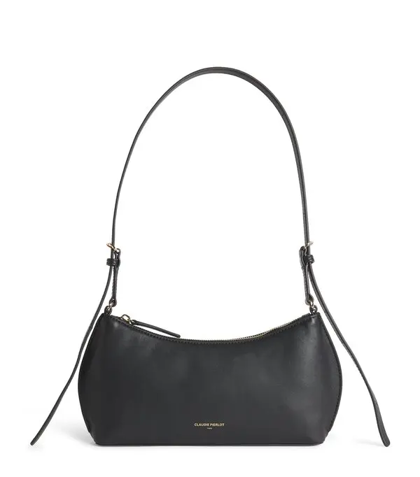 Claudie Pierlot Leather Shoulder Bag - Black