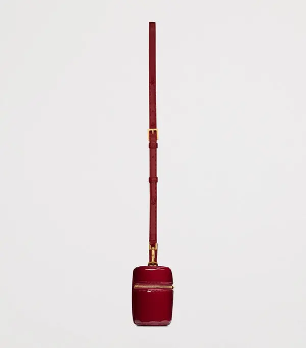 Saint Laurent Patent Leather Gaby Vanity Bag
