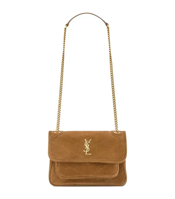 Saint Laurent Mini Suede Niki Bag