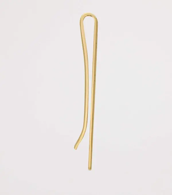 Saint Laurent Striated Tie Clip