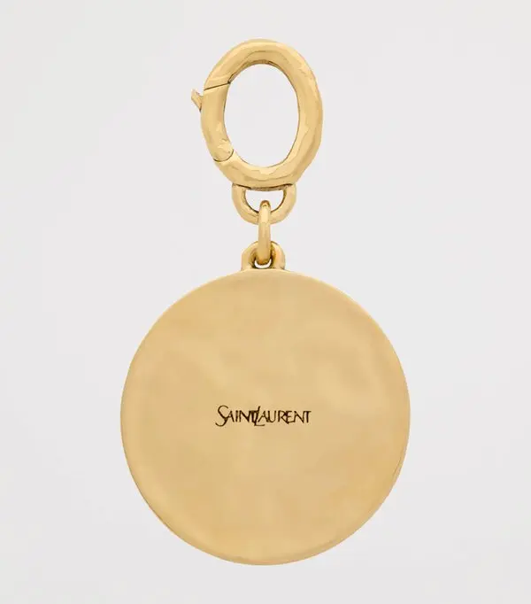 Saint Laurent Cassandre Medallion Charm