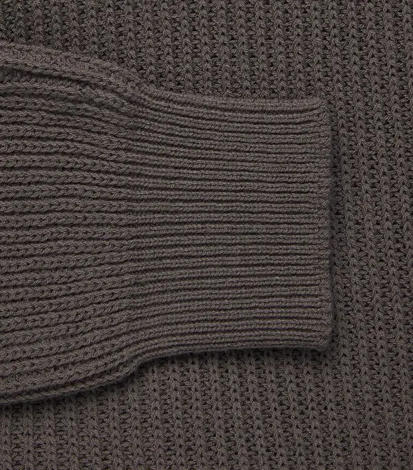 Rick Owens Cashmere Zip-up Hoodie - Grey