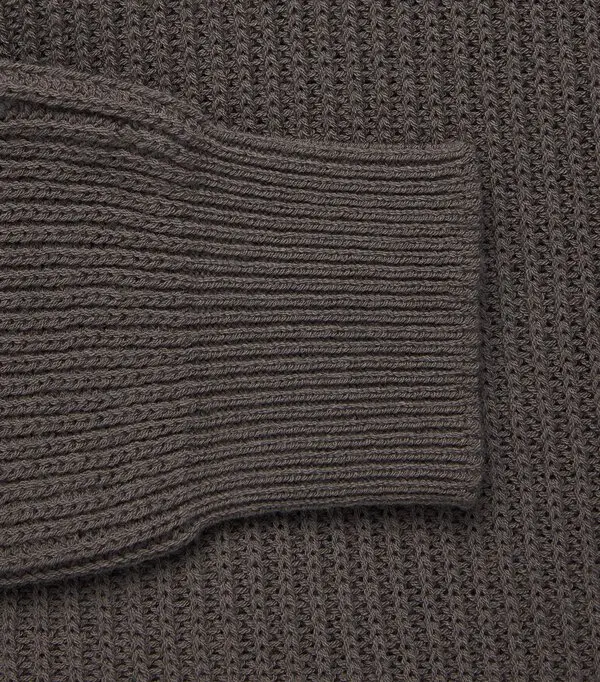 Rick Owens Cashmere Zip-up Hoodie - Grey