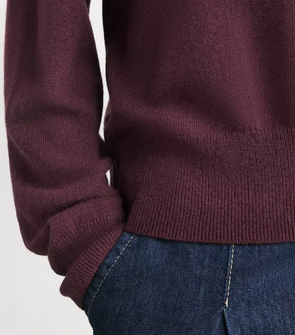 Claudie Pierlot Wool-cashmere Polo Sweater