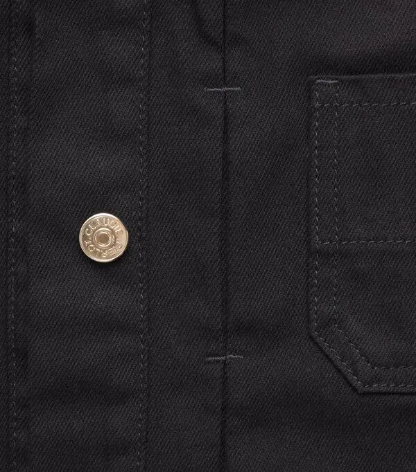 Claudie Pierlot Contrast-stitch Denim Jacket