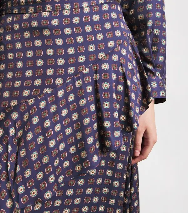 Claudie Pierlot Tiered Midi Skirt
