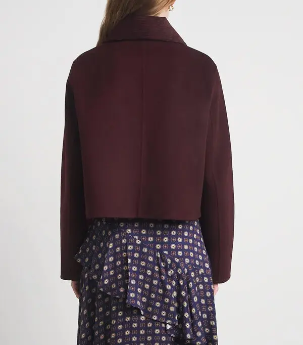 Claudie Pierlot Wool-blend Corduroy Jacket