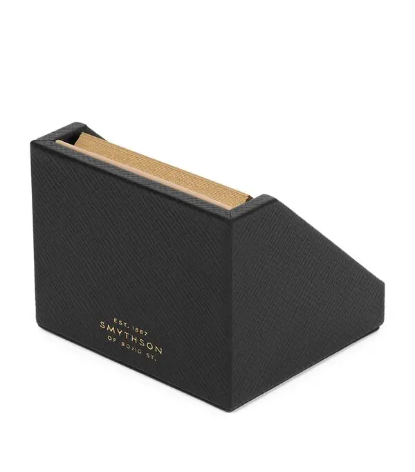 Smythson Leather Desk Calendar